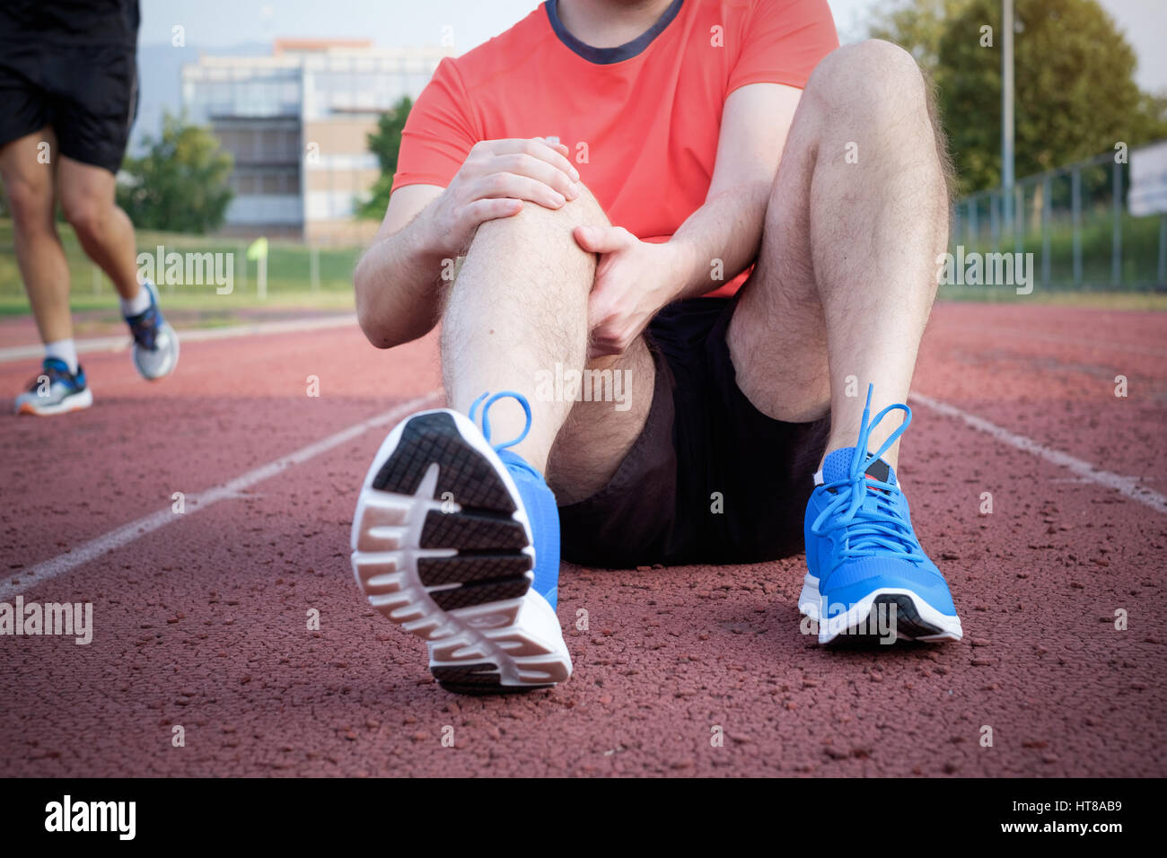 Broken knee hi-res stock photography and images - Alamy