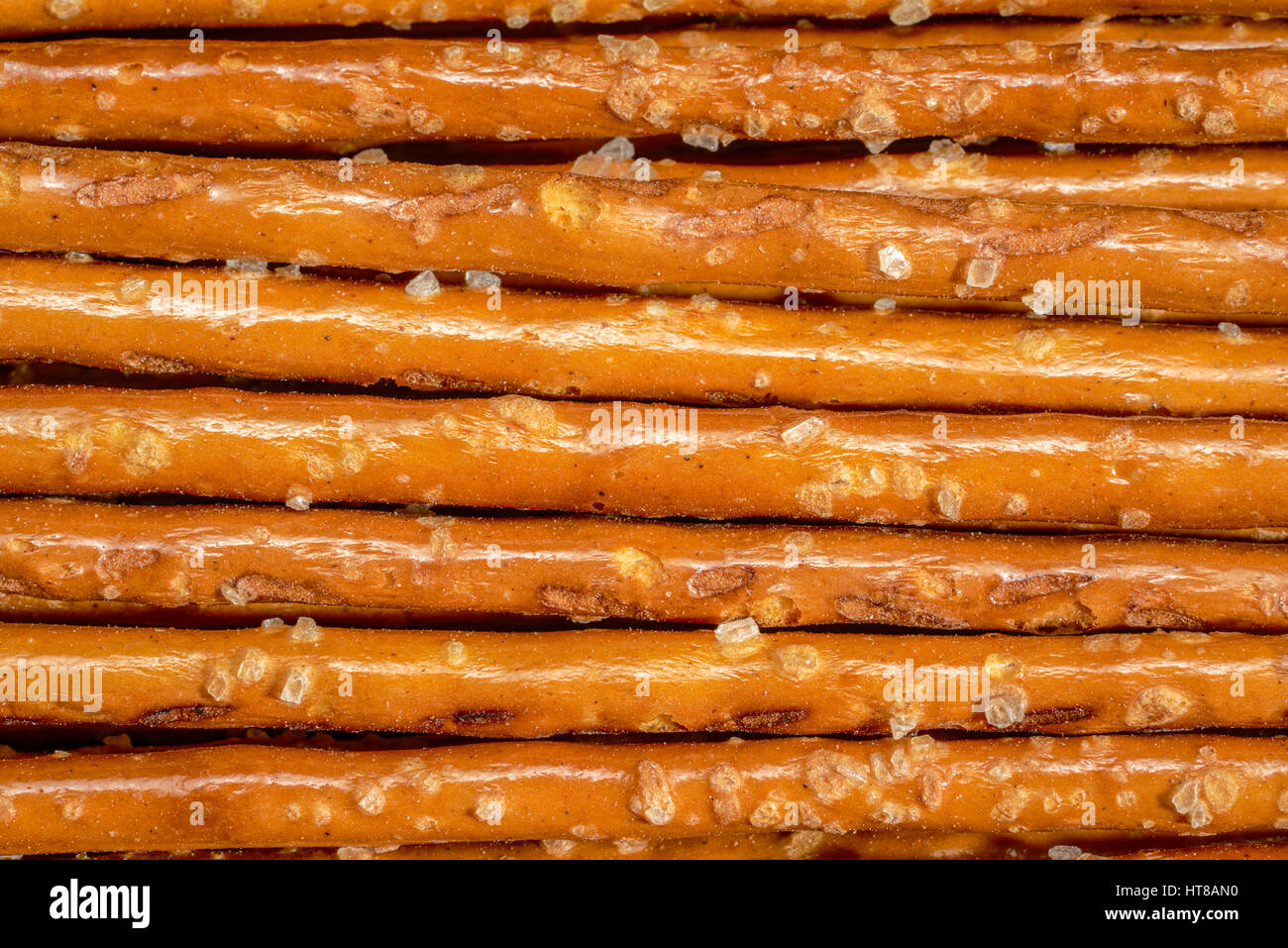closeup of some salt sticks in light back Stock Photo - Alamy