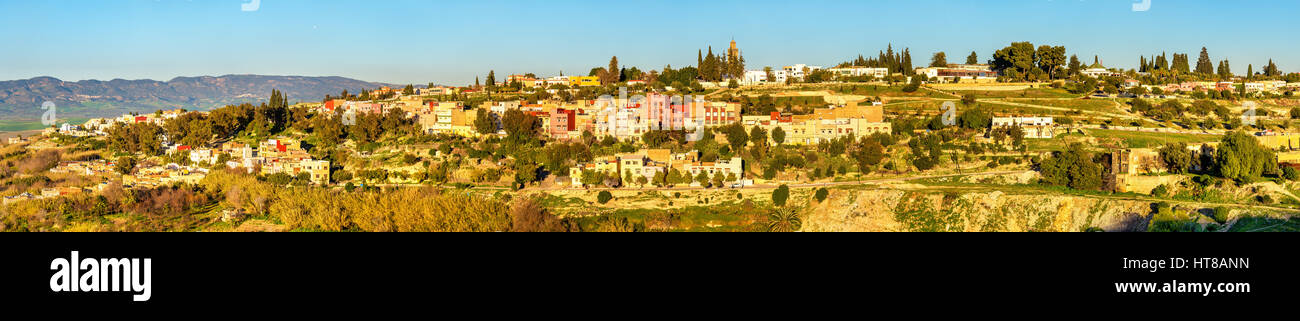 Panoramic view of Meknes in Morocco Stock Photo - Alamy
