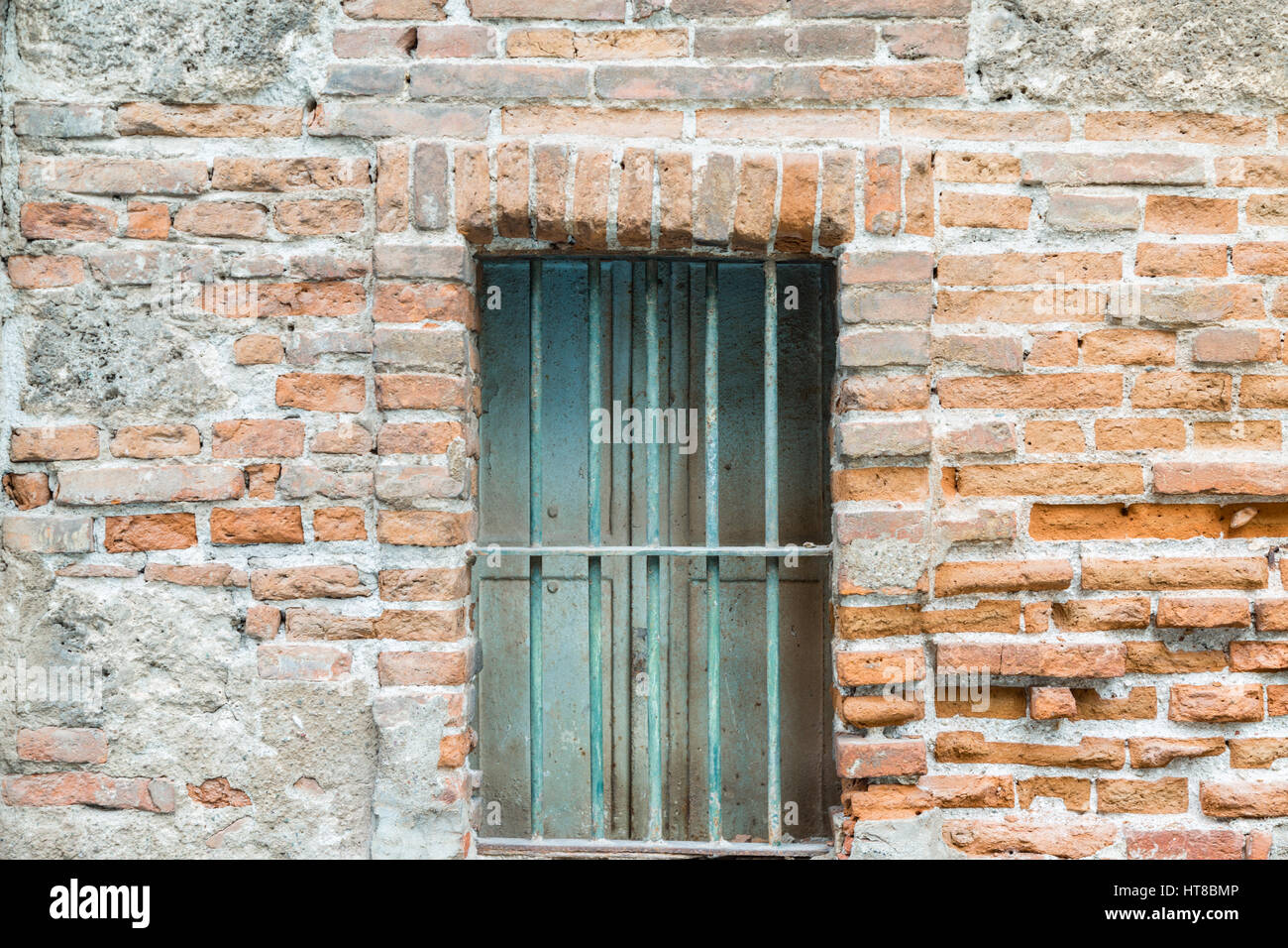 Old fences window in Bursa, Turkey Stock Photo - Alamy