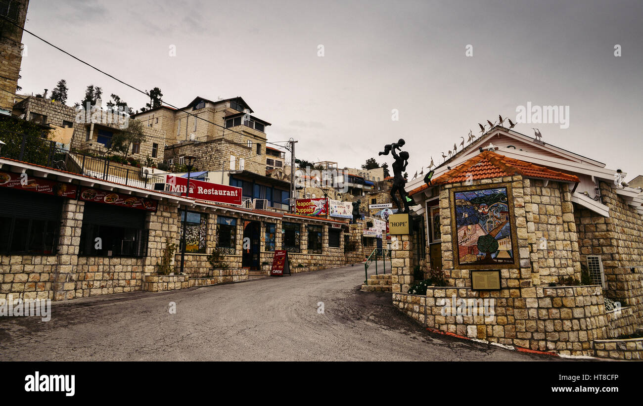 old Zefat ,Safed,Tzfat,Zephath Stock Photo - Alamy