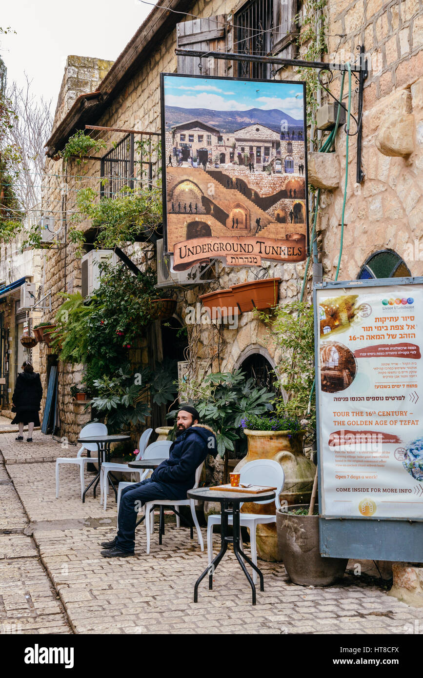 old Zefat ,Safed,Tzfat,Zephath Stock Photo - Alamy