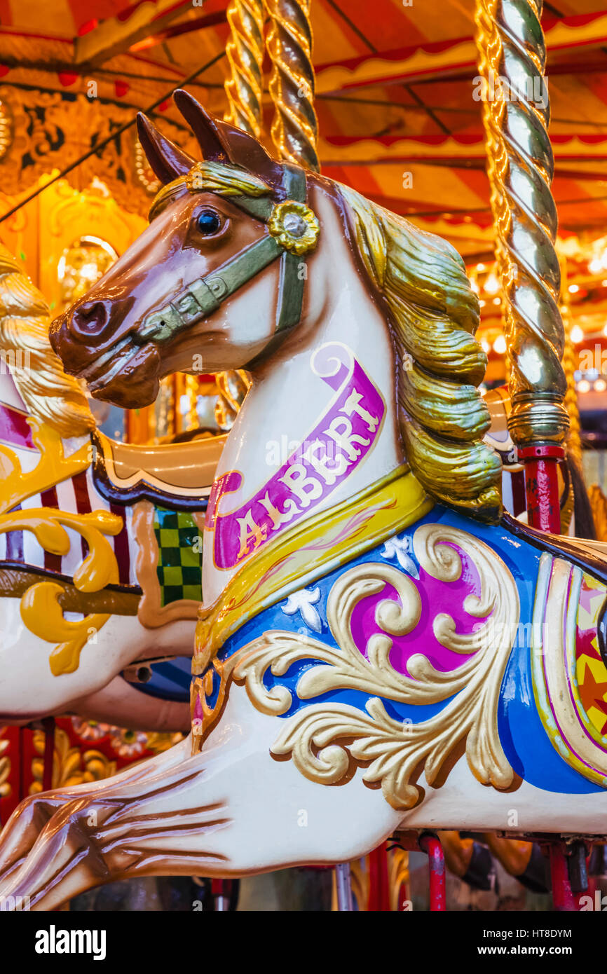 England, London, Carousel Stock Photo - Alamy