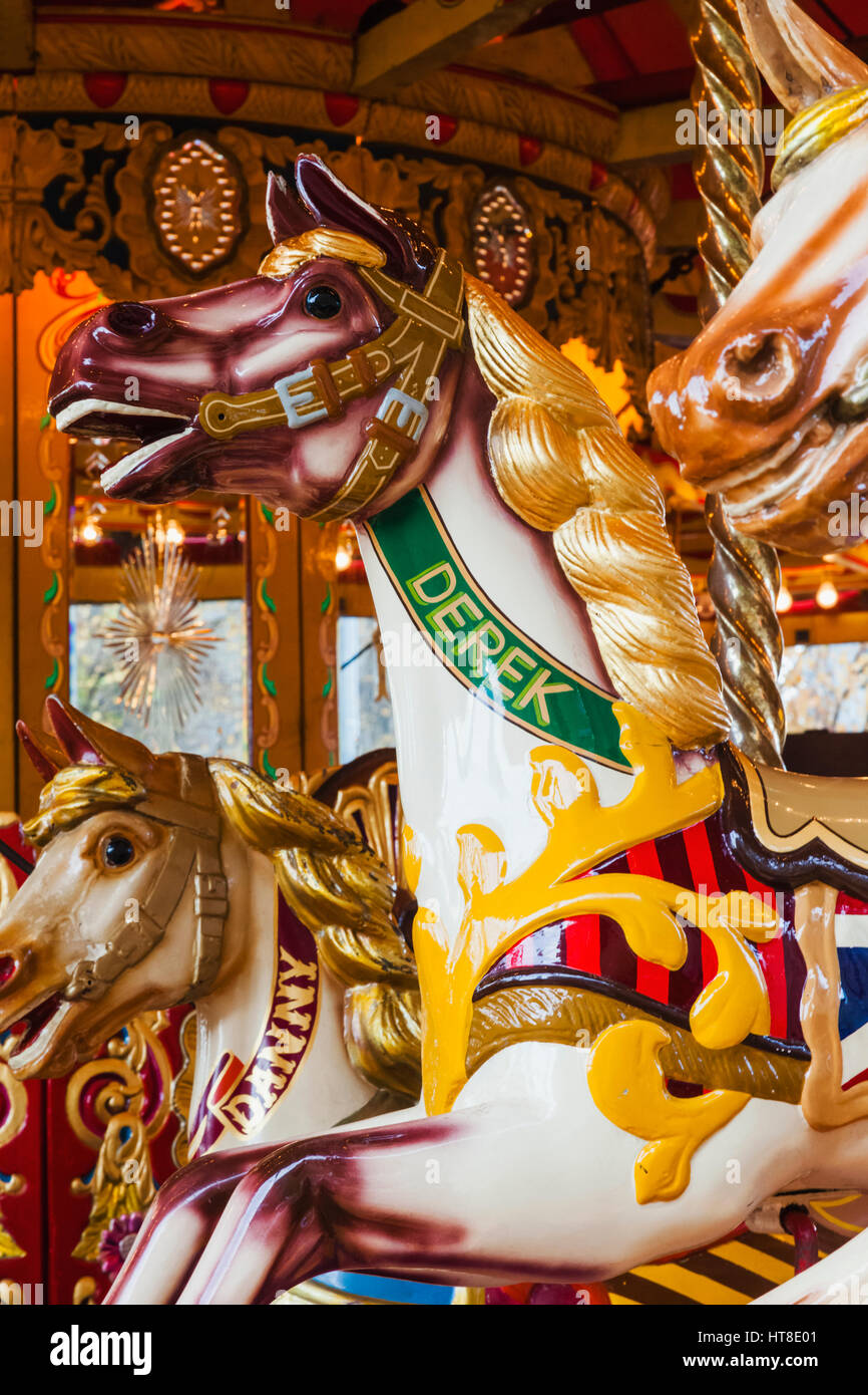 England, London, Carousel Stock Photo - Alamy