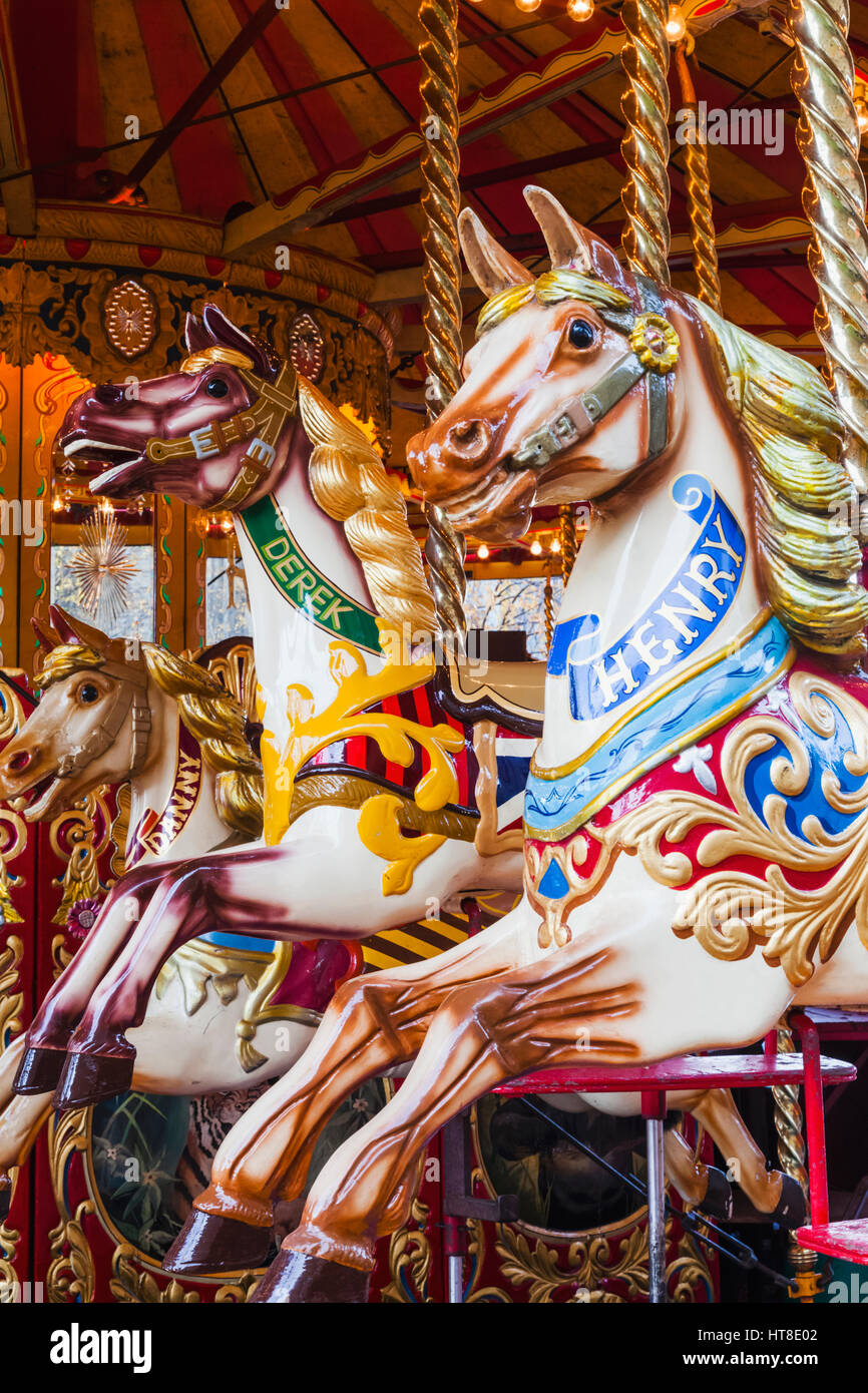 England, London, Carousel Stock Photo - Alamy