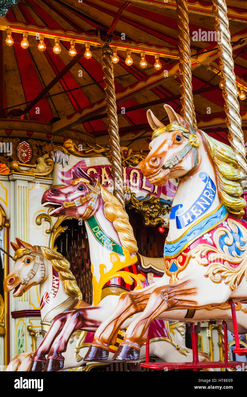 England, London, Carousel Stock Photo - Alamy