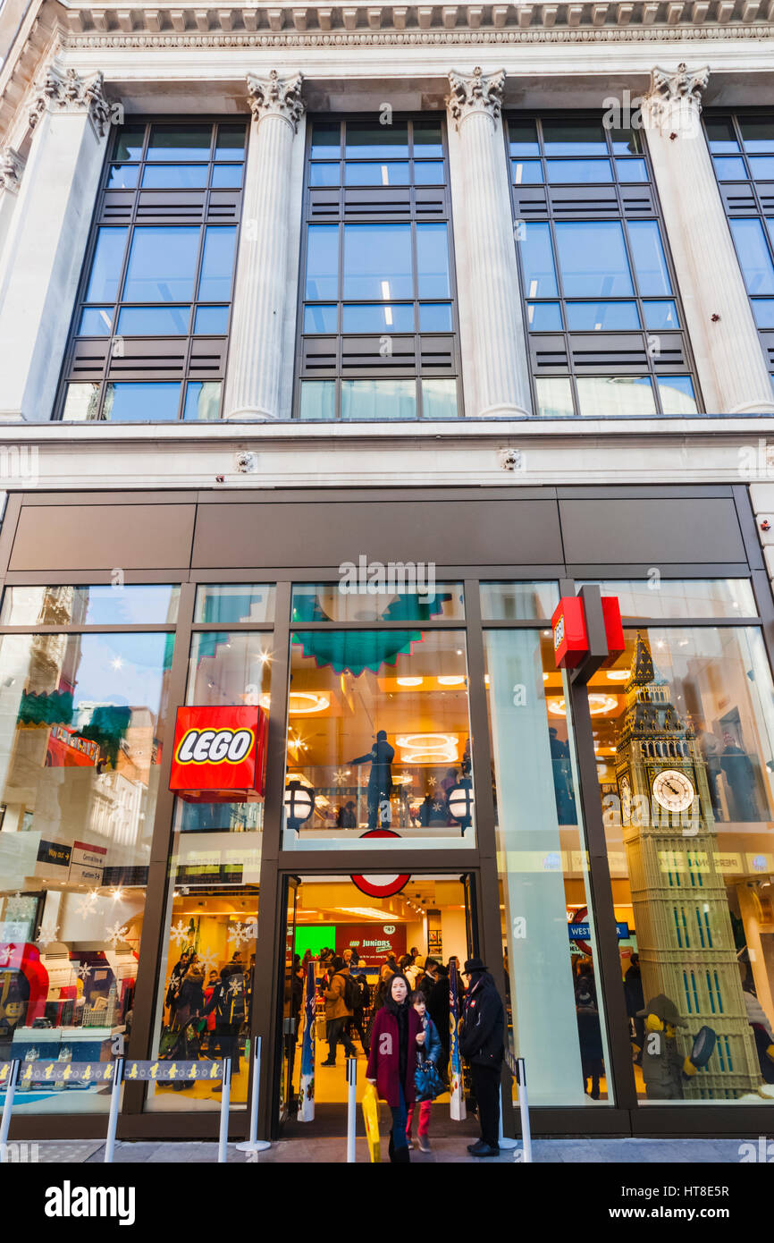 England, London, Leicester Square, Lego Store Stock Photo - Alamy