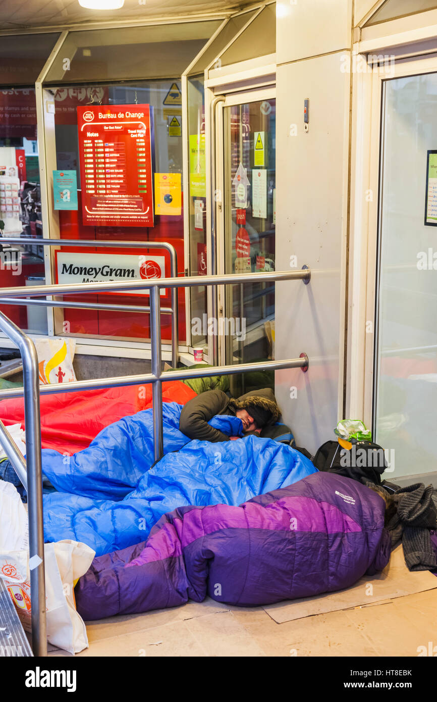 England, London, Soho, Rough Sleepers Stock Photo - Alamy