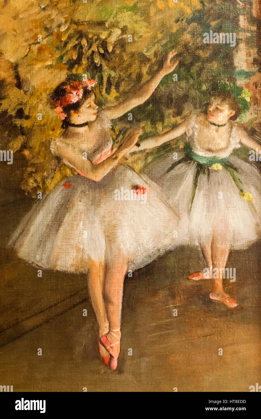 Edgar degas two dancers hi-res stock photography and images - Alamy