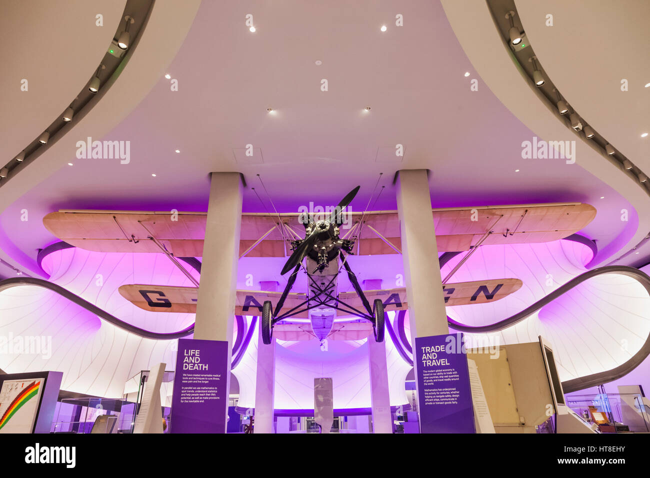 England, London, South Kensington, Science Museum, The Winton Gallery ...