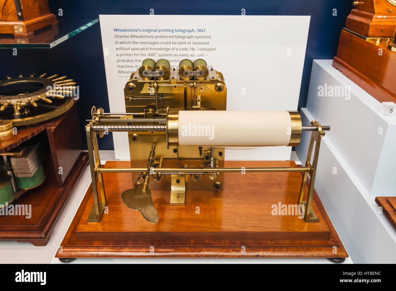 Telegraph machine hi-res stock photography and images - Alamy