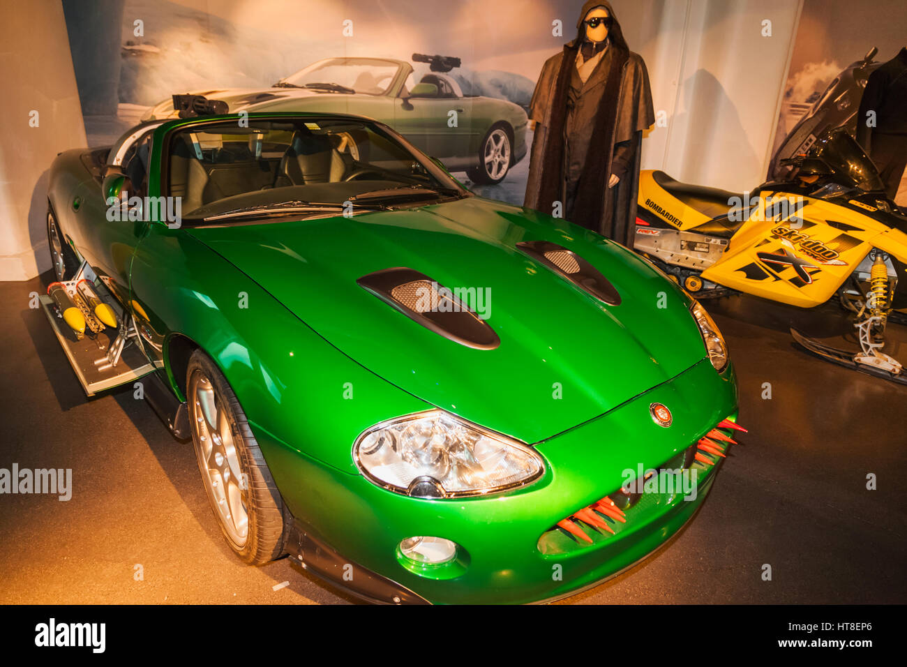 England, London, Covent Garden, London Film Museum, Jaguar XKR Car from ...