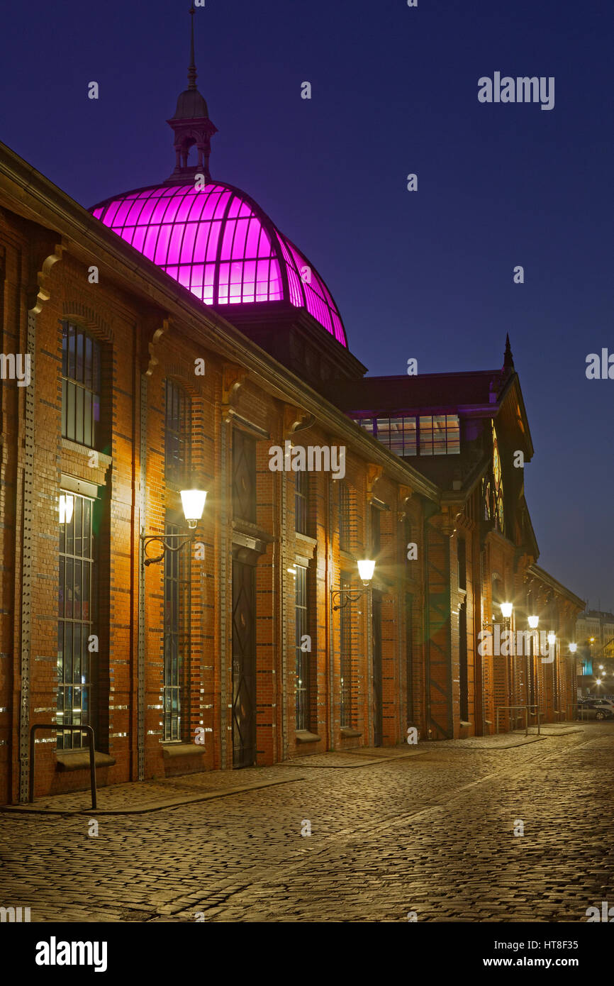 Event Center, former fish auction hall, Altona Fish Market, Night Scene ...
