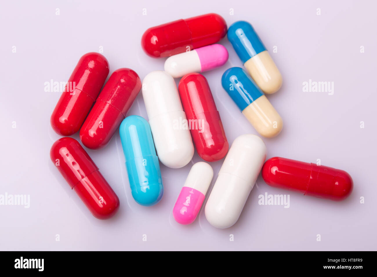 different Tablets pills capsule heap mix therapy drugs Stock Photo - Alamy