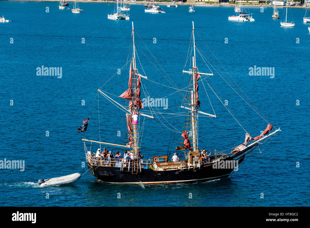 Pirate Ship Party Boat Stock Photo - Alamy
