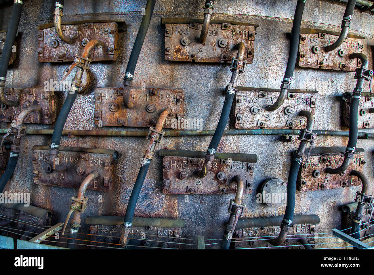 Henrichshütte, former steelworks, industrial museum, blast furnace ...