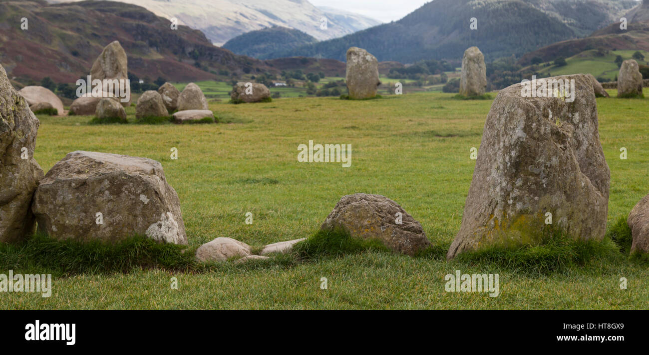 Castlerigg stone circle Stock Photo - Alamy
