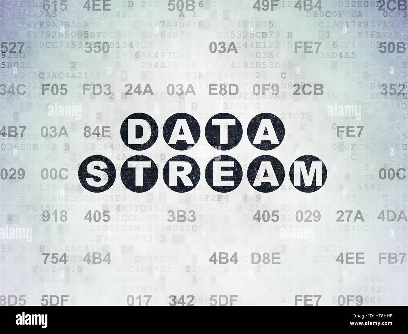 Data concept: Data Stream on Digital Data Paper background Stock Photo ...