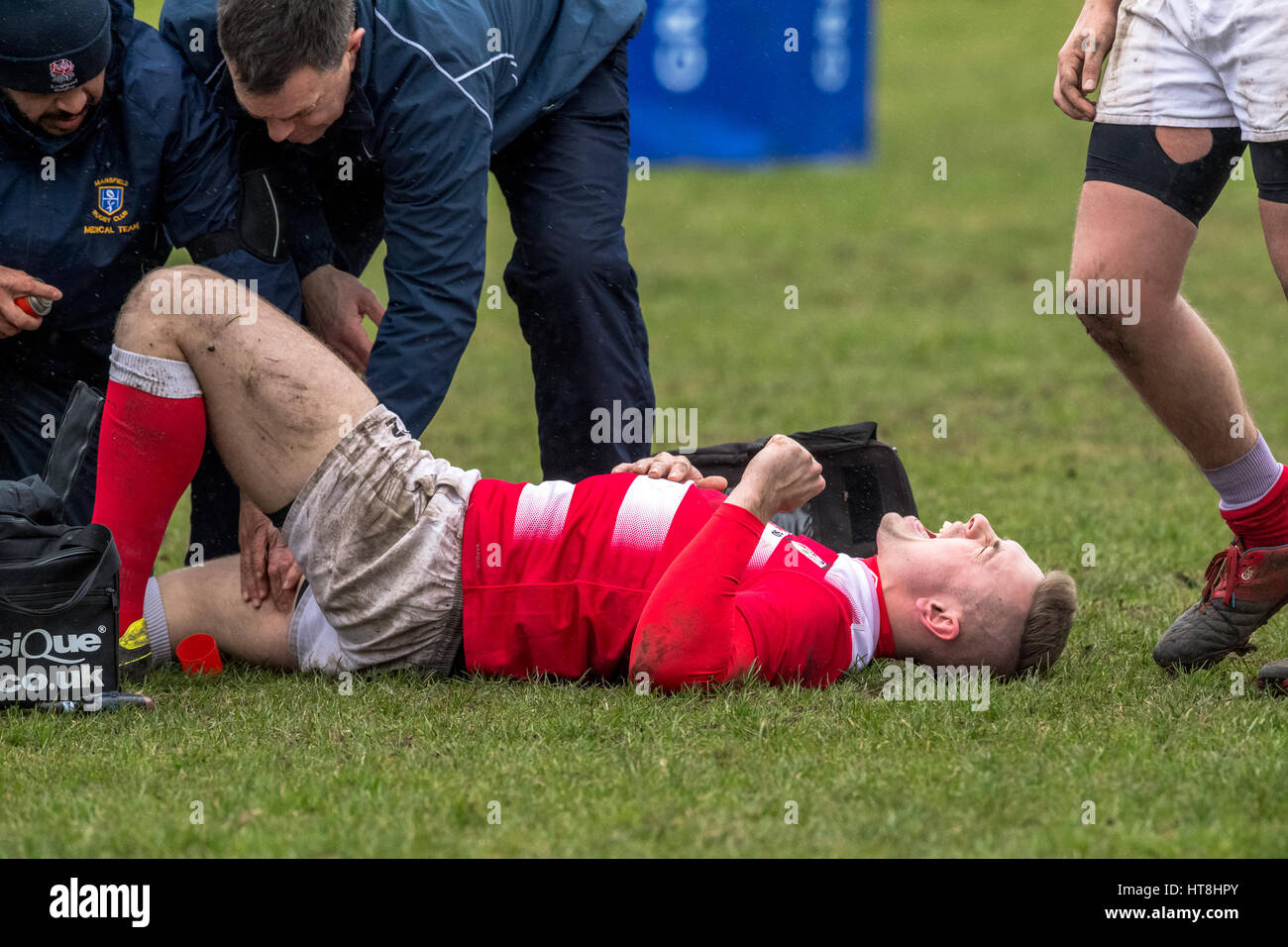 Rugby injury hi-res stock photography and images - Alamy