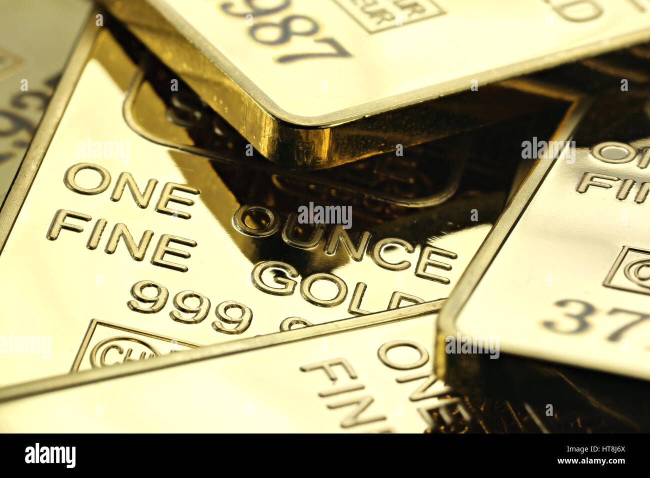 One ounce gold bar hi-res stock photography and images - Alamy