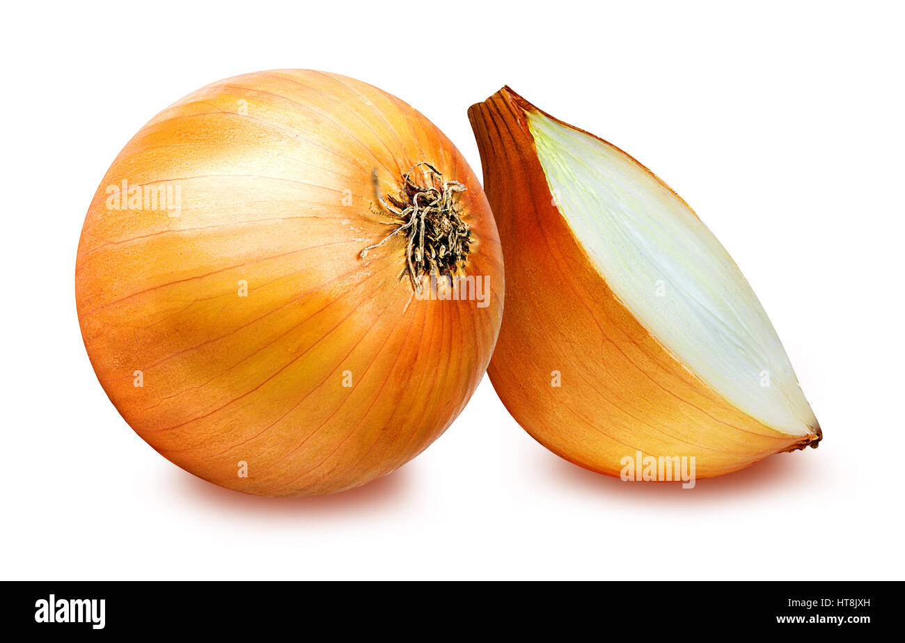 onions isolated on white background Stock Photo - Alamy