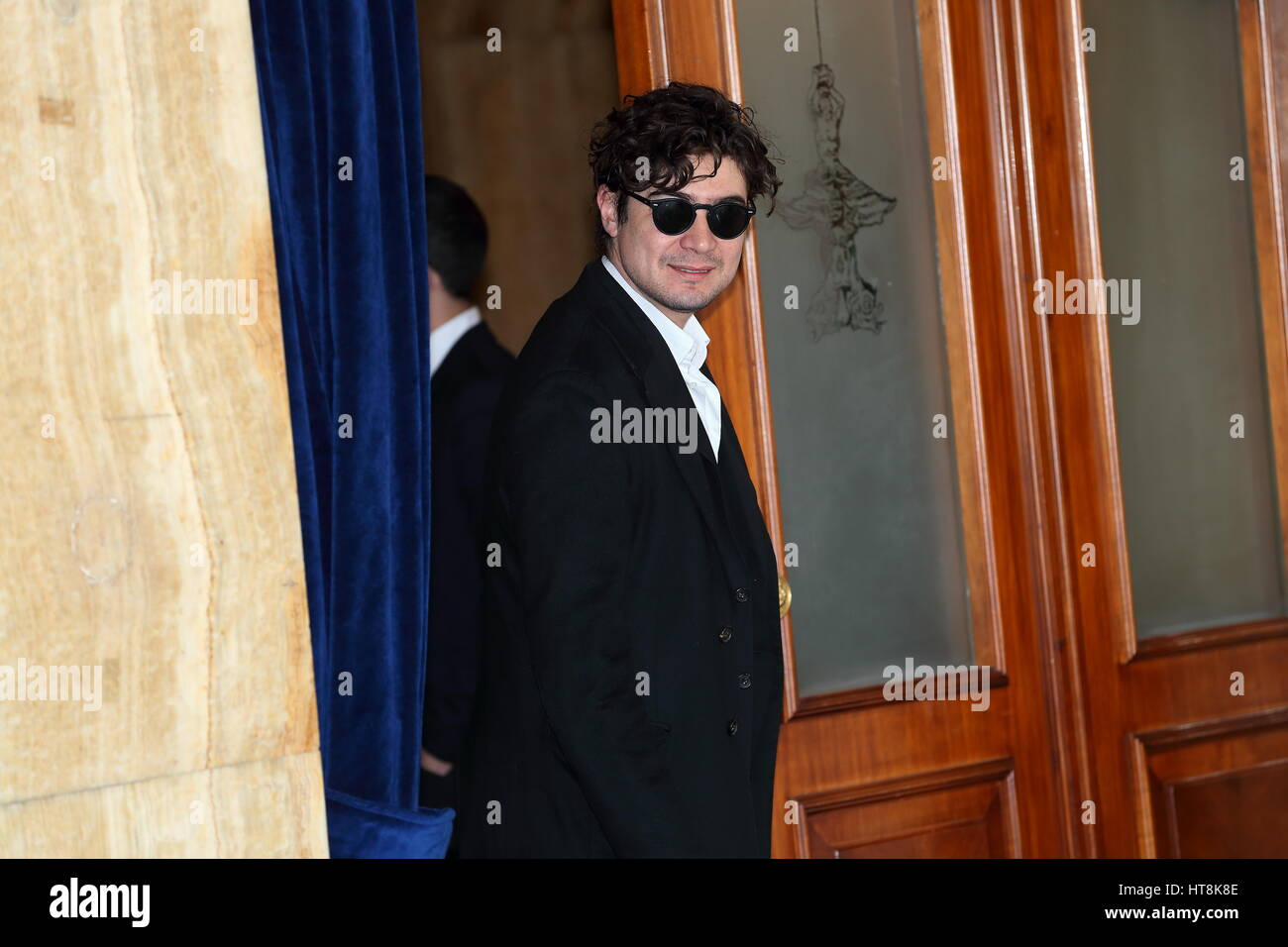 Roma, Italy. 08th Mar, 2017. Italian actor Riccardo Scamarcio during ...