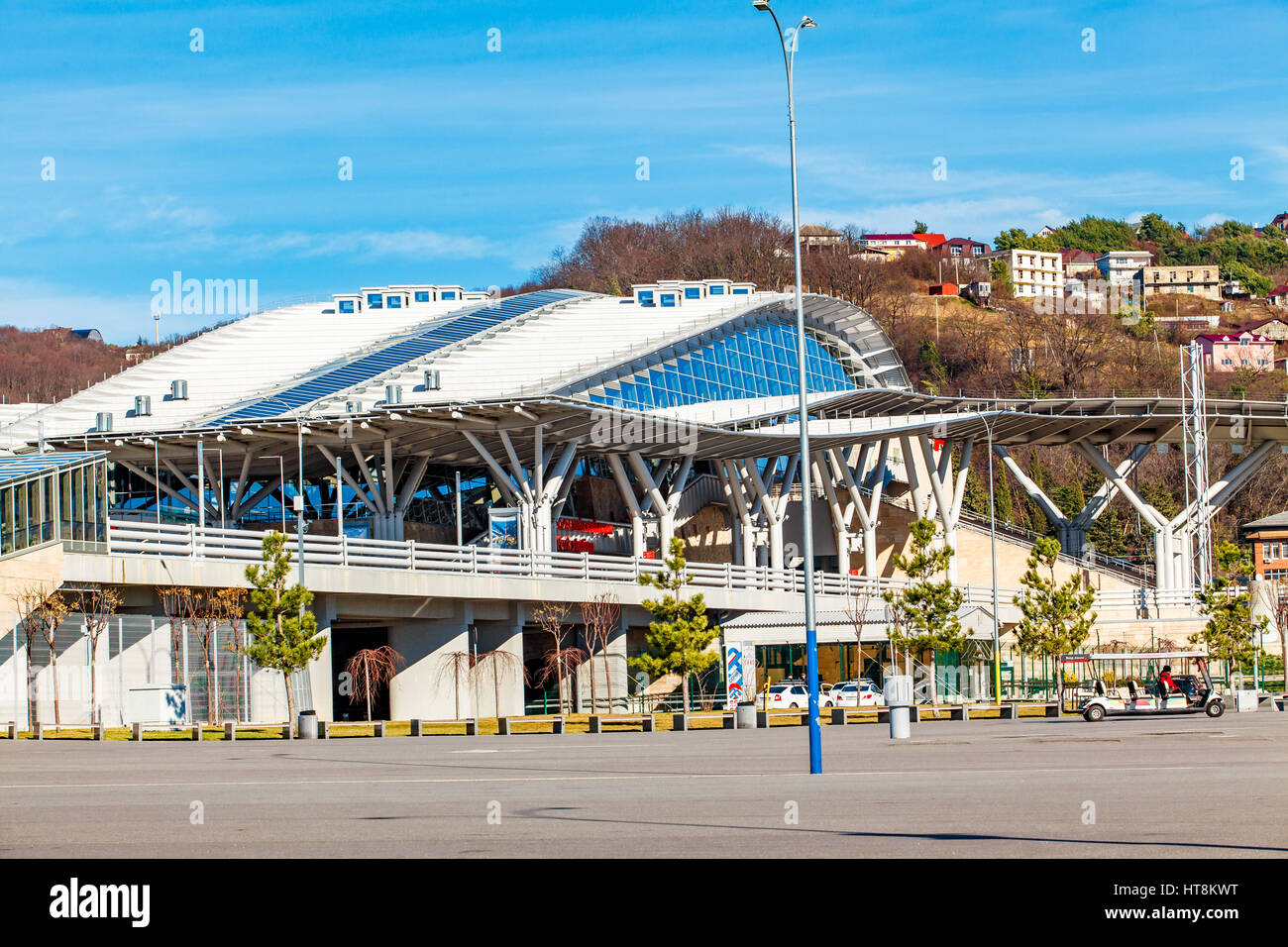 Russia, Sochi - January 16, 2016. Olympic Park in Adler Stock Photo - Alamy