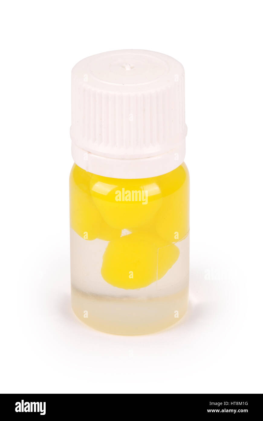 Close up synthetic yellow corn for fishing. Accessories for carp ...