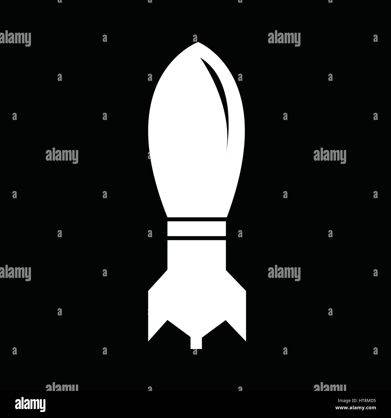 Mortar missile icon illustration design Stock Vector Image & Art - Alamy