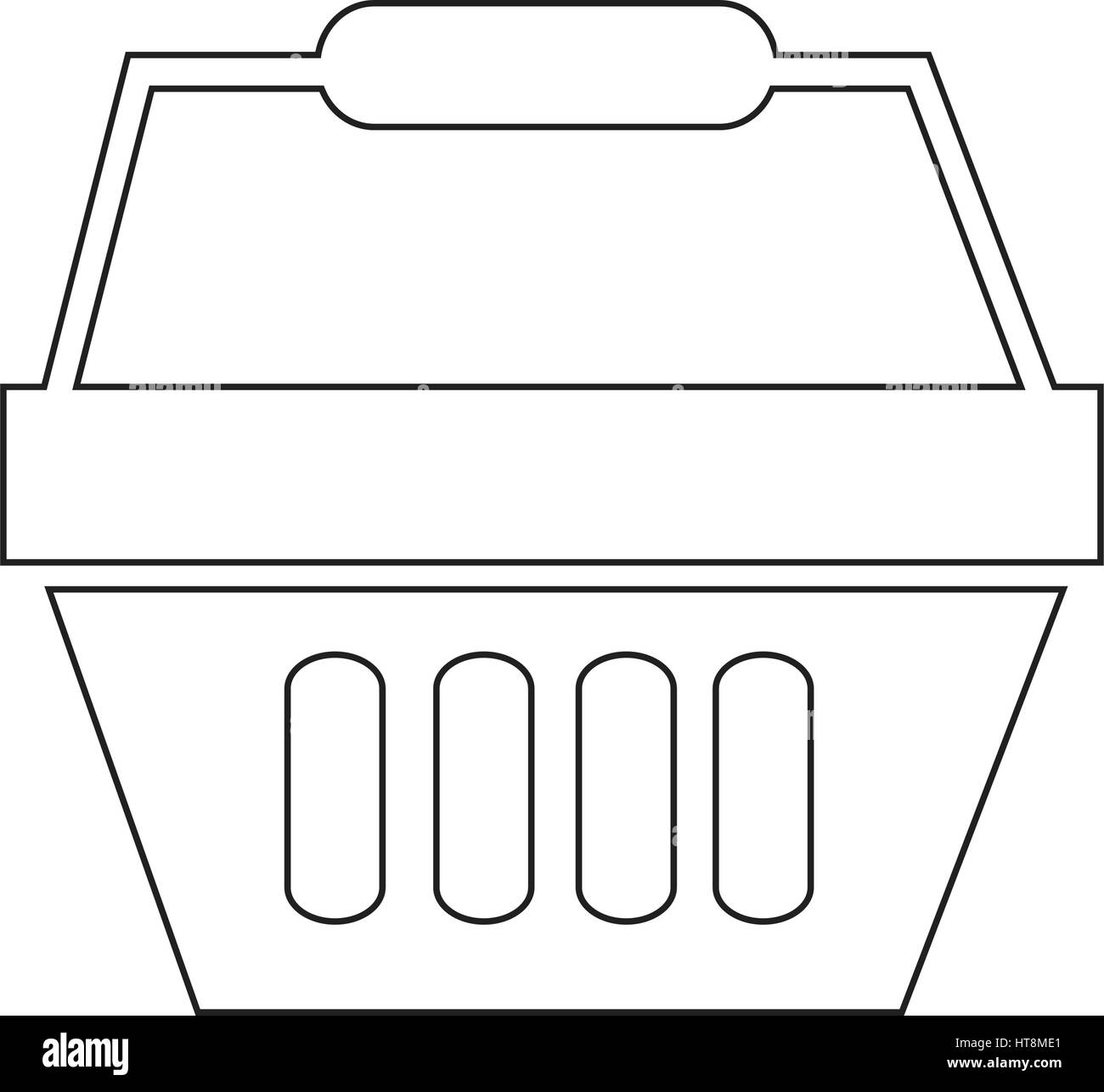 Shopping Basket icon illustration design Stock Vector Image & Art - Alamy