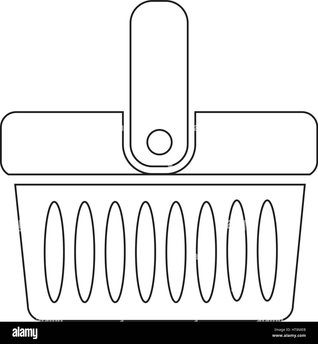 Shopping Basket icon illustration design Stock Vector Image & Art - Alamy