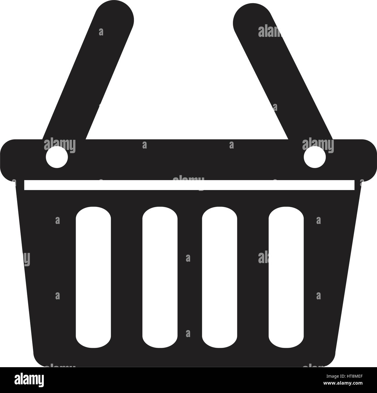 Shopping Basket icon illustration design Stock Vector Image & Art - Alamy