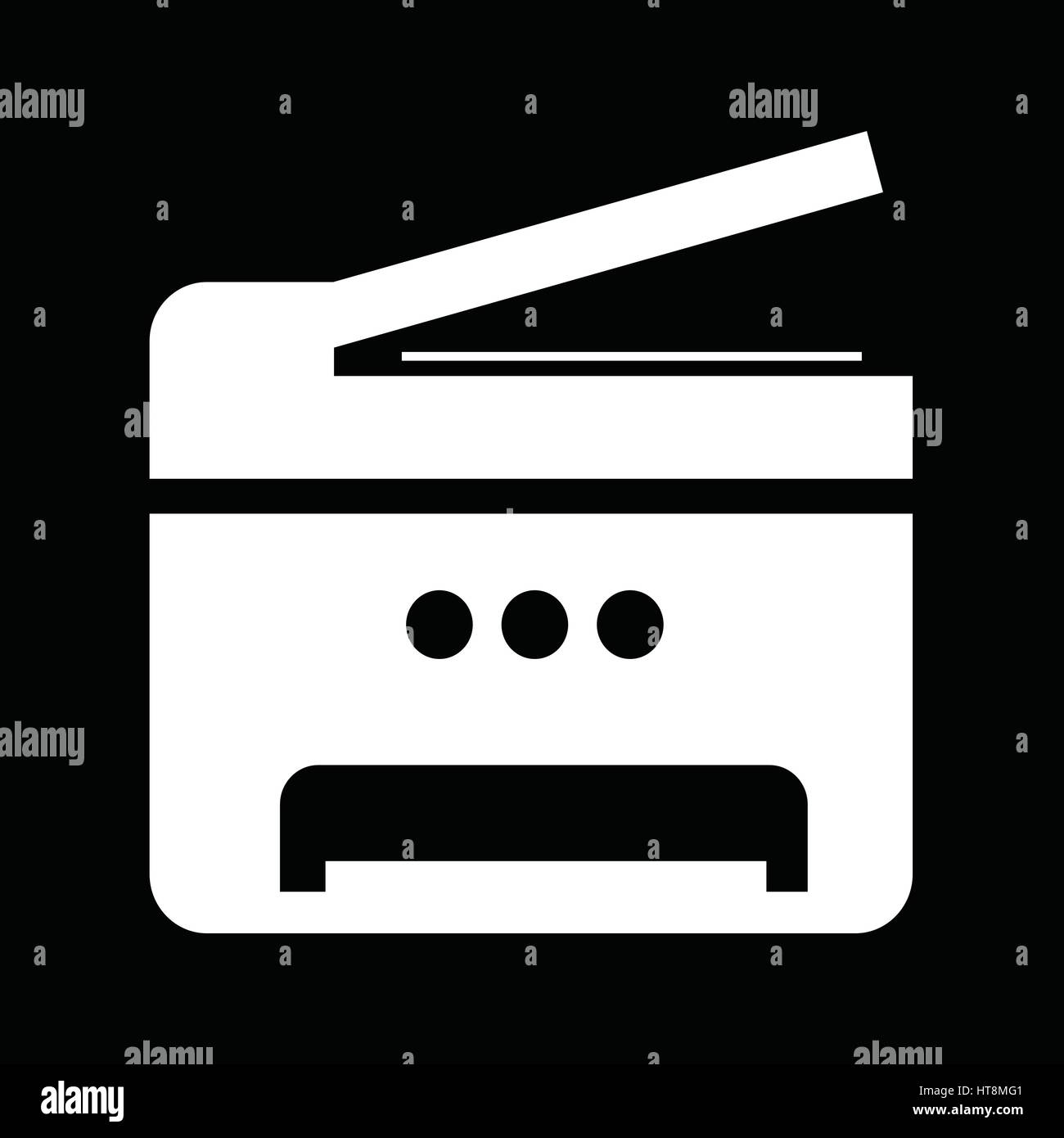 Copy Machine Multifunction printer icon illustration design Stock Vector Image & Art - Alamy