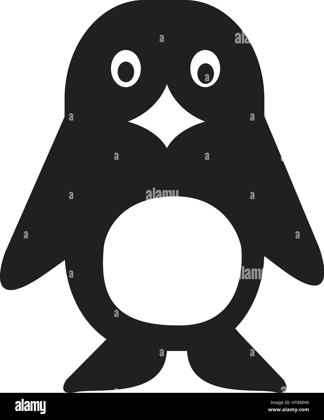 Pinguin icon illustration design Stock Vector Image & Art - Alamy