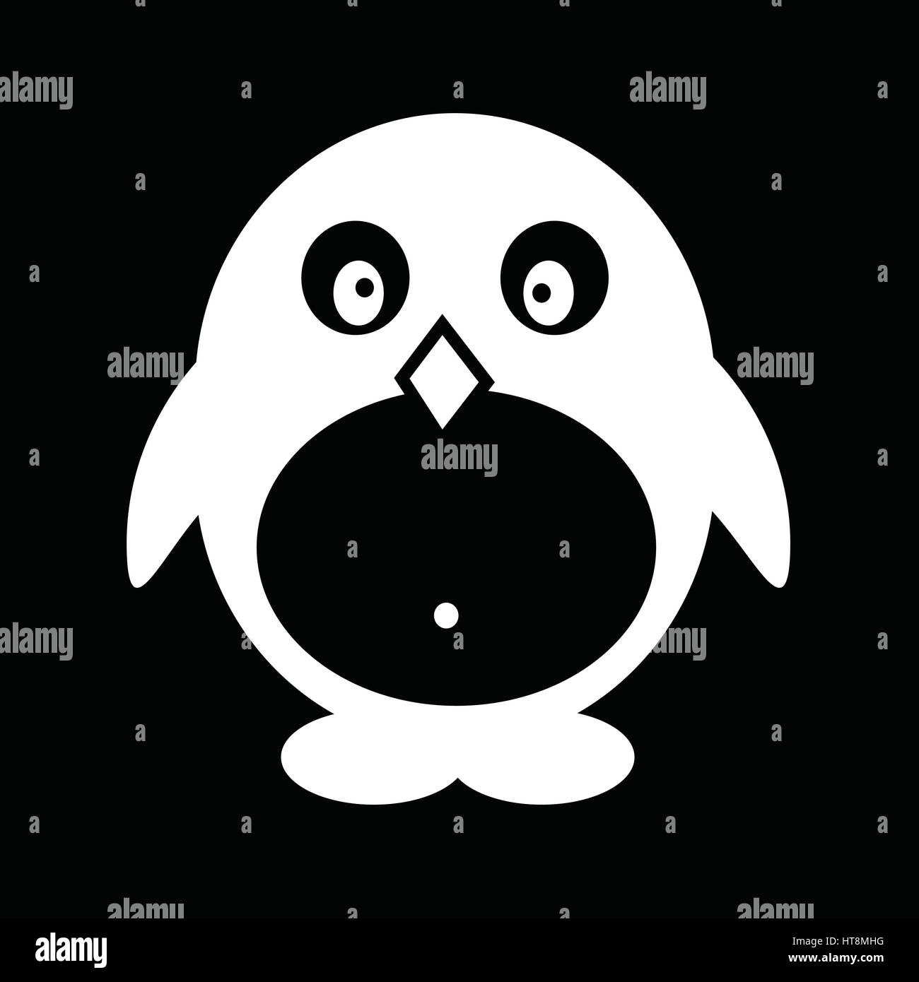 Pinguin icon illustration design Stock Vector Image & Art - Alamy