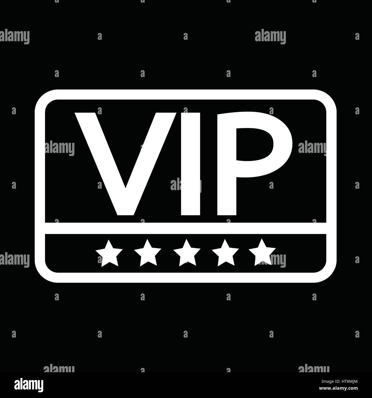 VIP icon illustration design Stock Vector Image & Art - Alamy