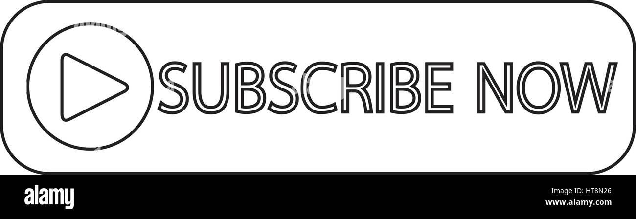 Subscribe now button icon illustration design Stock Vector Image & Art ...