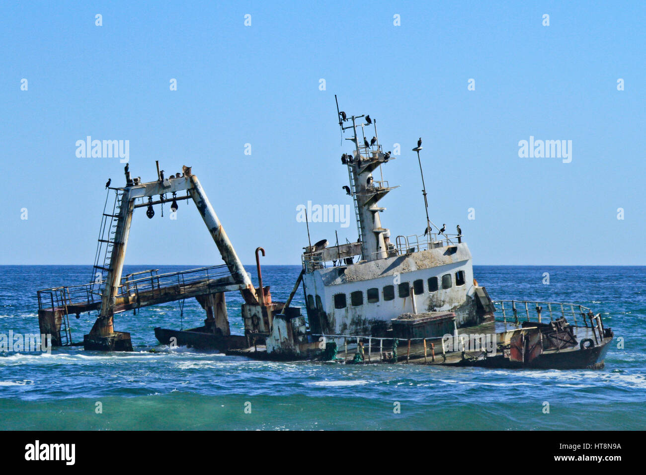 Modern fishing trawler hi-res stock photography and images - Alamy