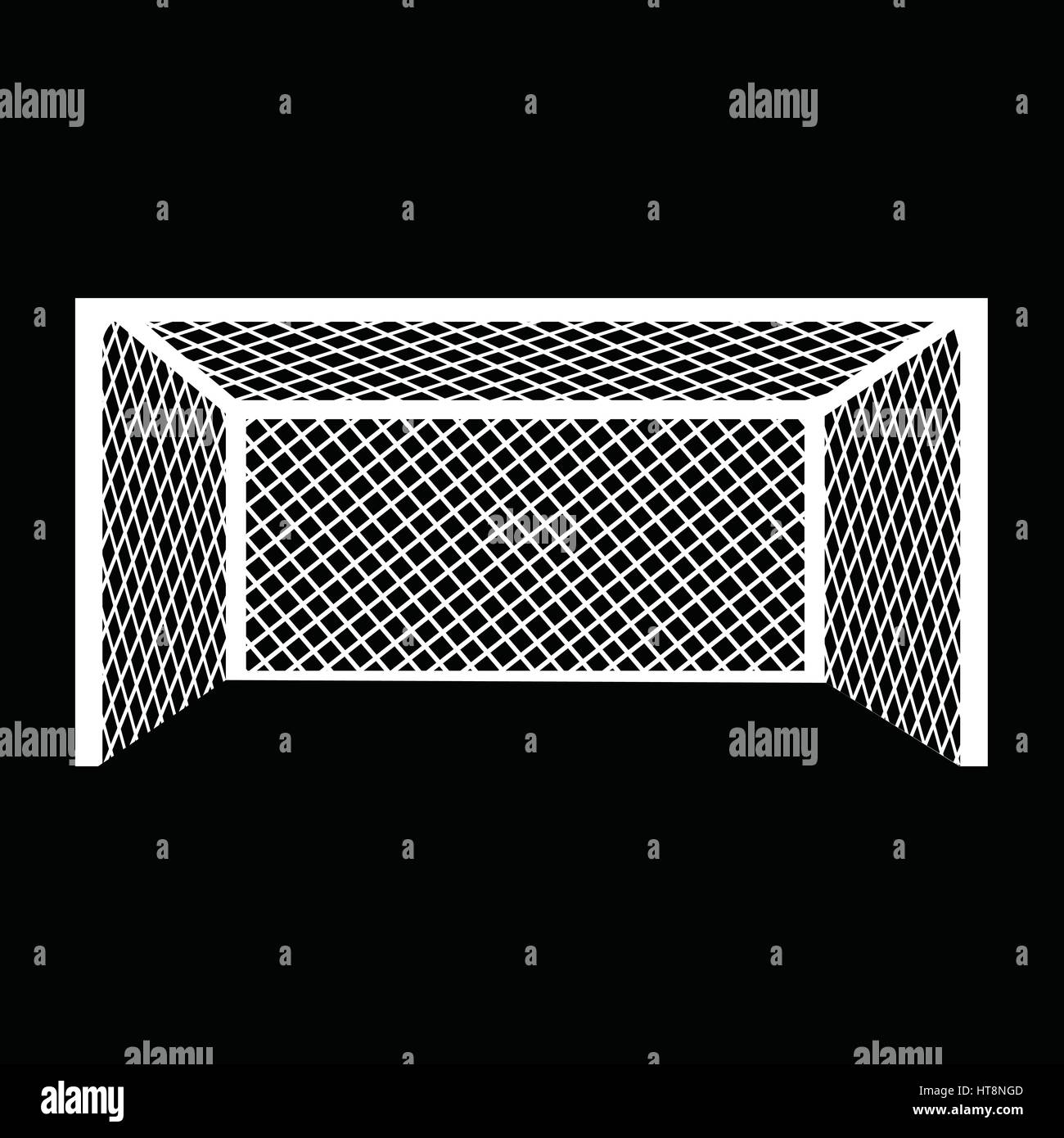 Soccer football goal icon illustration design Stock Vector Image & Art ...