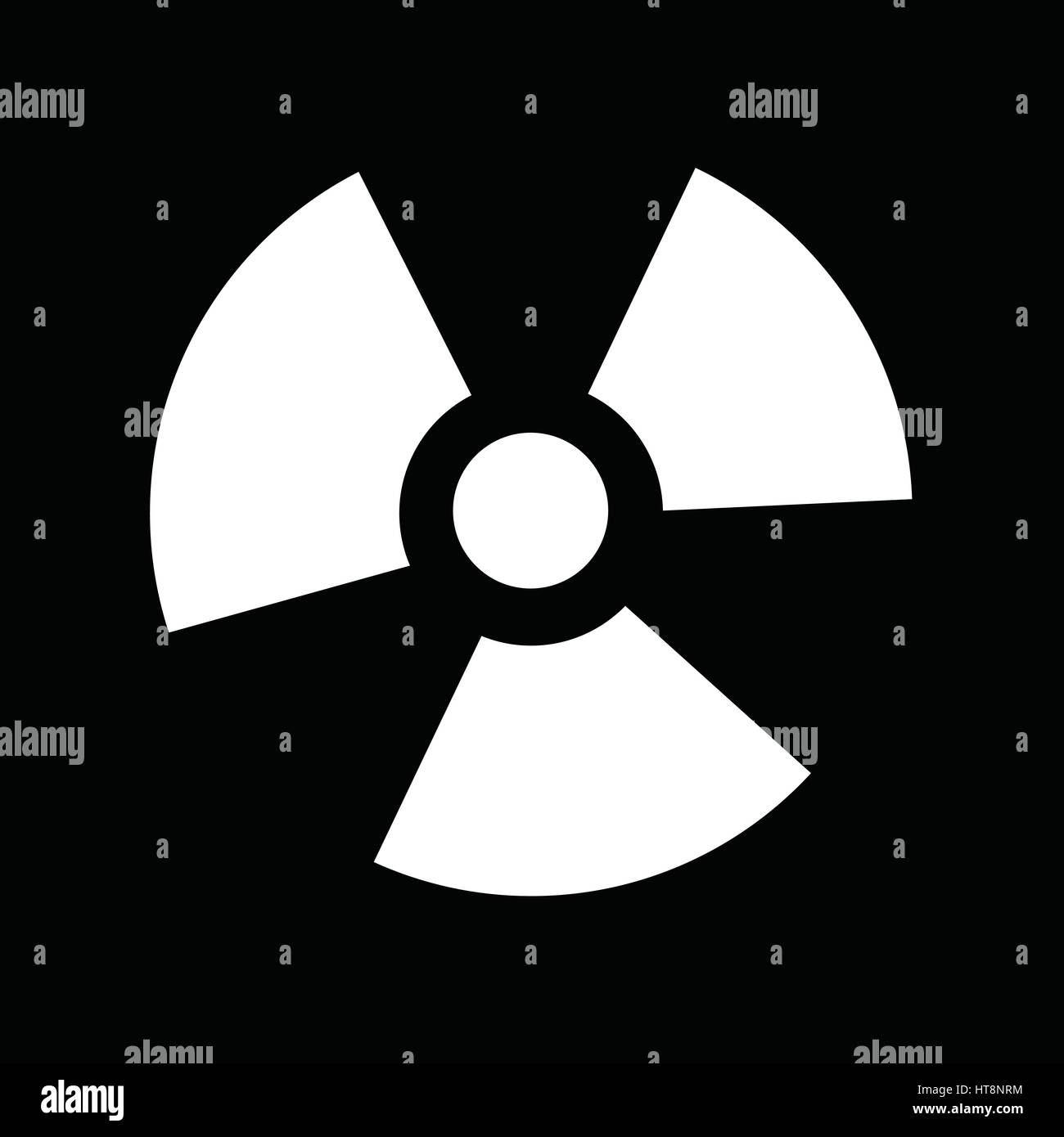 Ionizing radiation icon illustration idesign Stock Vector Image & Art ...