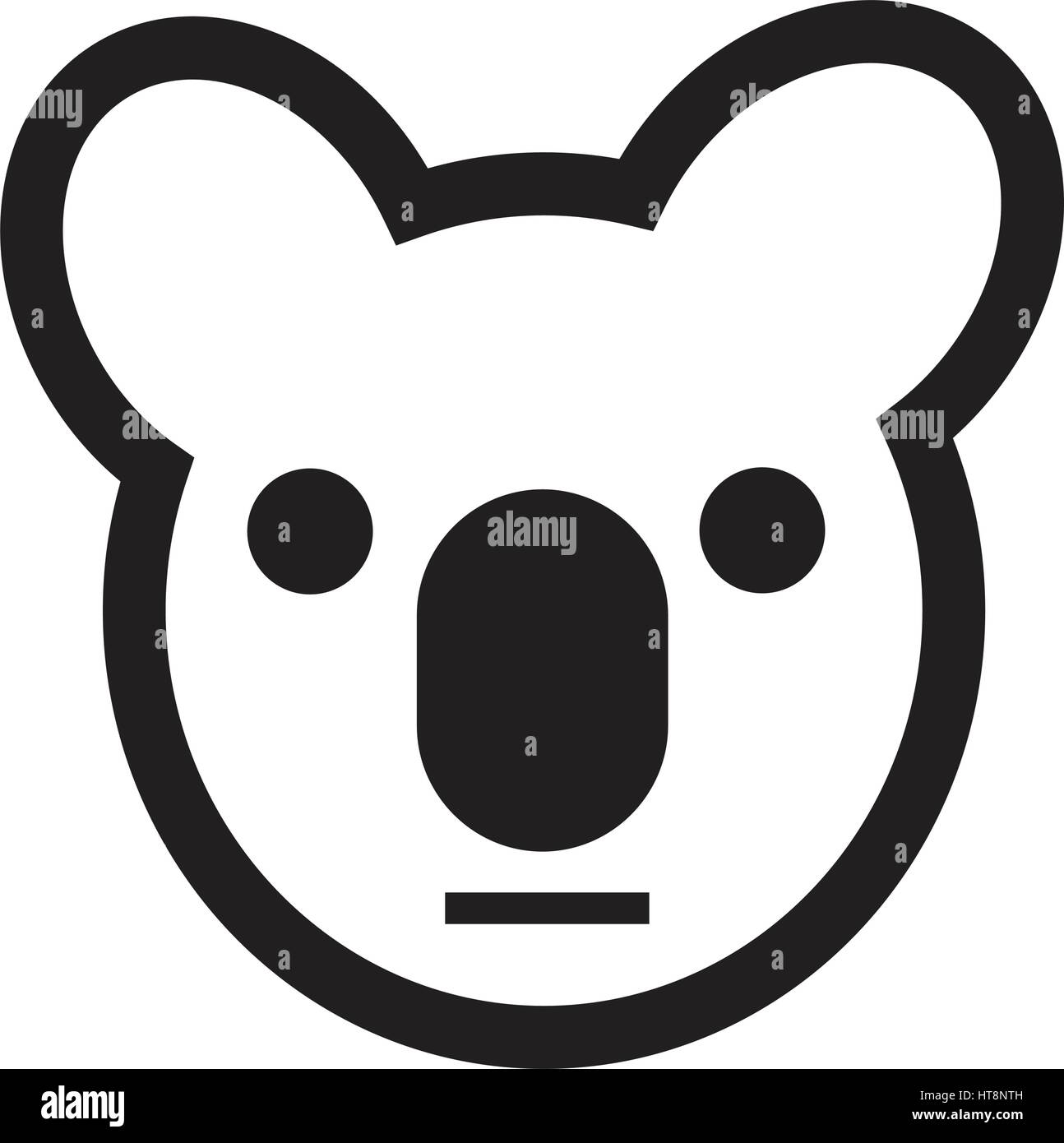 Koala icon illustration idesign Stock Vector Image & Art - Alamy