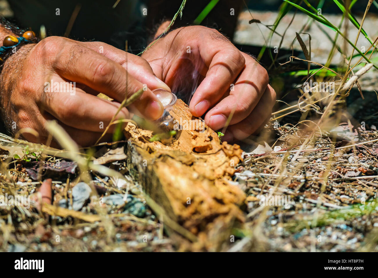 Fire starter hi-res stock photography and images - Alamy