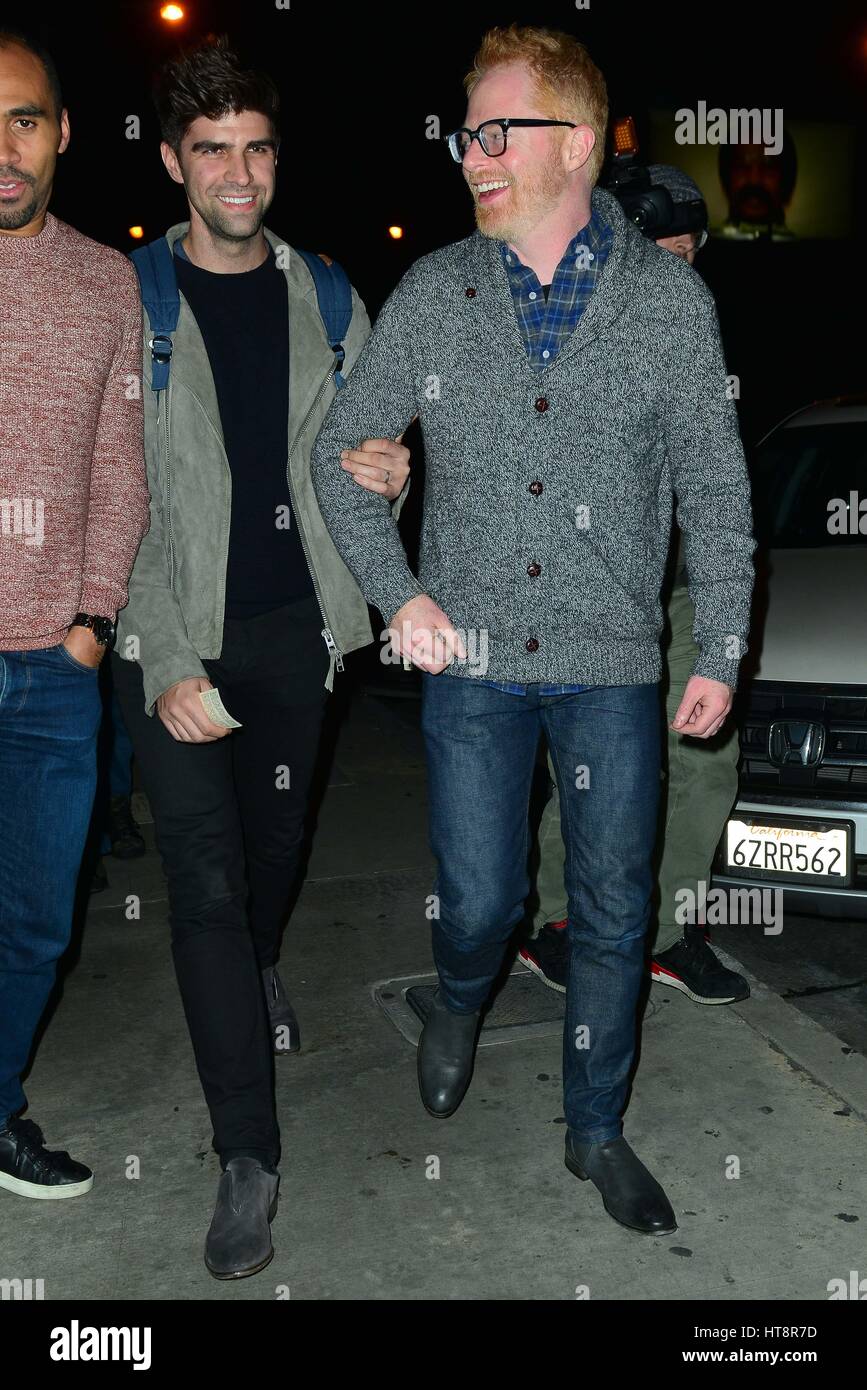 Jesse Tyler Ferguson and his husband Justin Mikita leave Catch ...