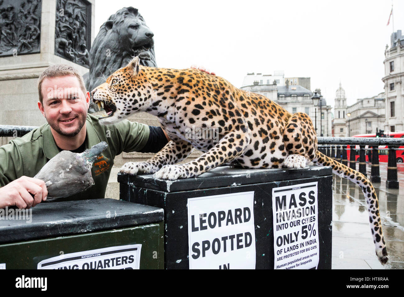 London, UK. 8 March 2017. Charles, a member of John Nolan Studio with ...