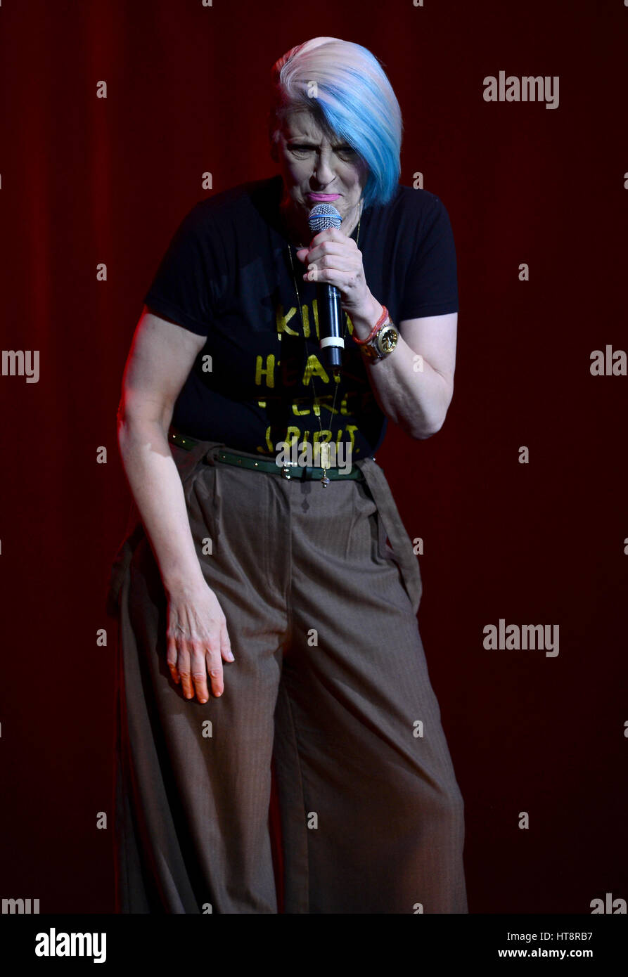 Comedian Lisa Lampanelli performs at Hard Rock Live at Seminole Hard ...