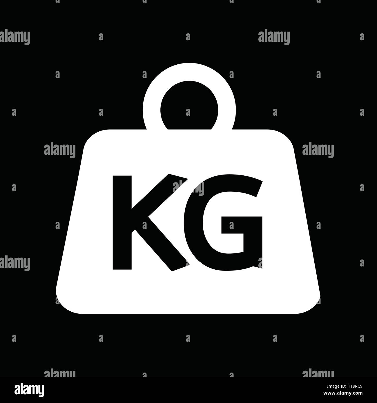 weight kilogram icon illustration design Stock Vector Image & Art - Alamy
