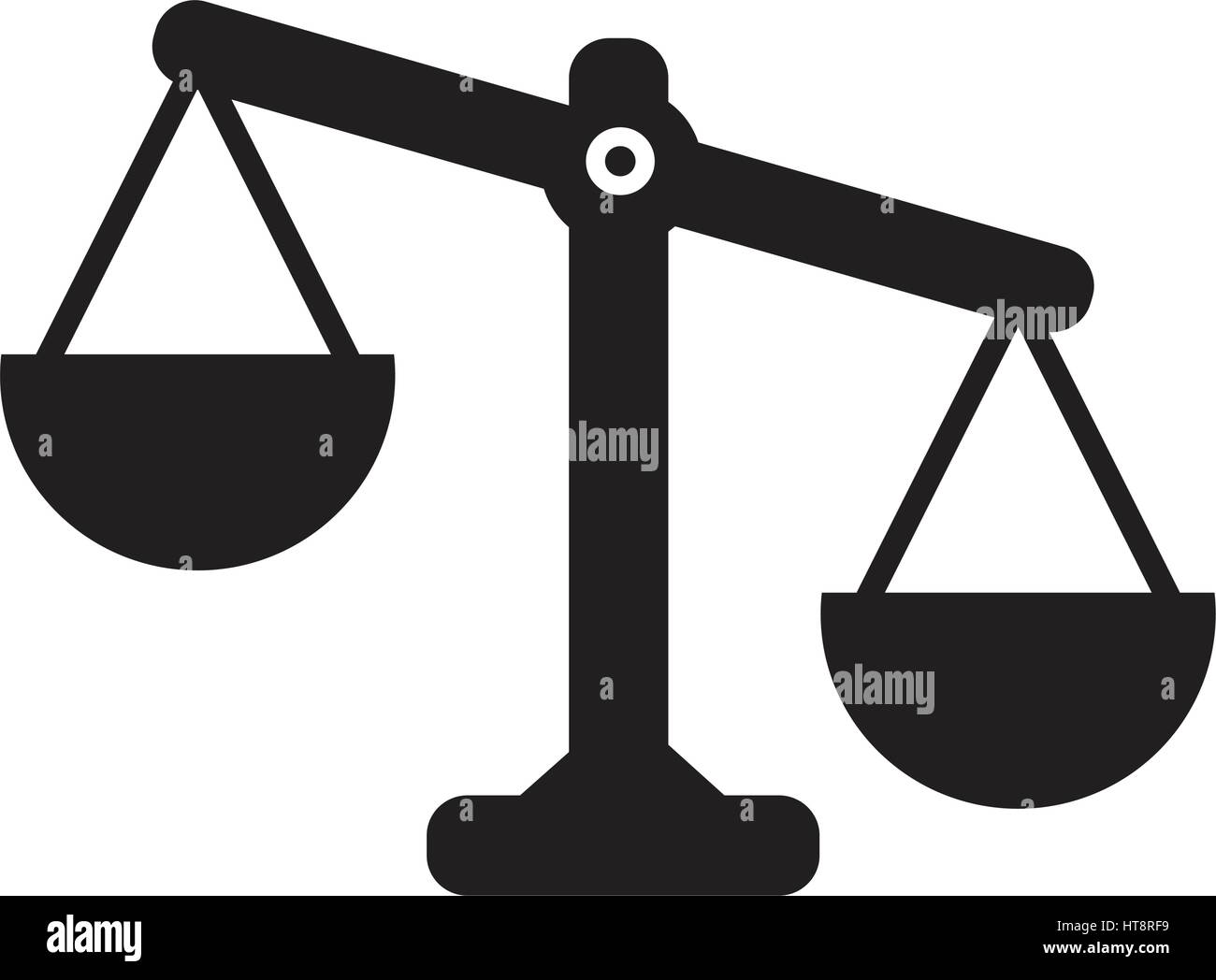 Balance sign Scale icon illustration design Stock Vector Image & Art ...