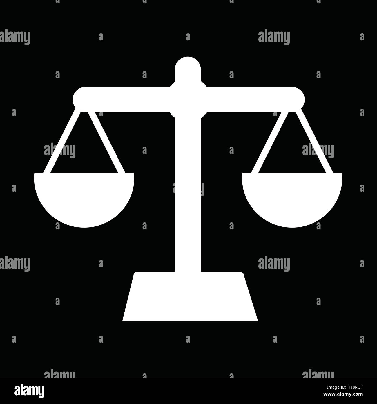 Balance sign Scale icon illustration design Stock Vector Image & Art ...