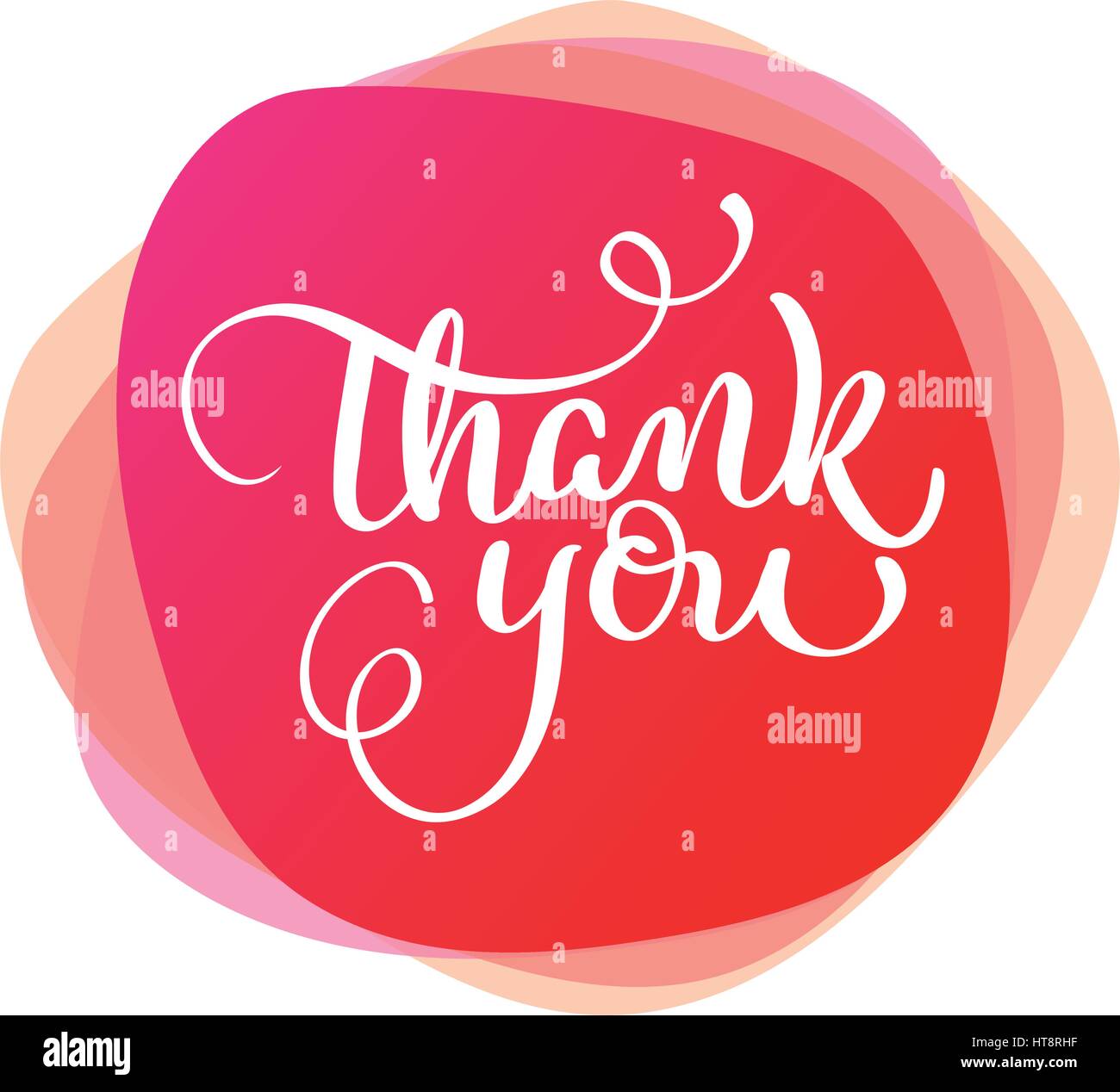 Thankyou vector vectors hi-res stock photography and images - Alamy