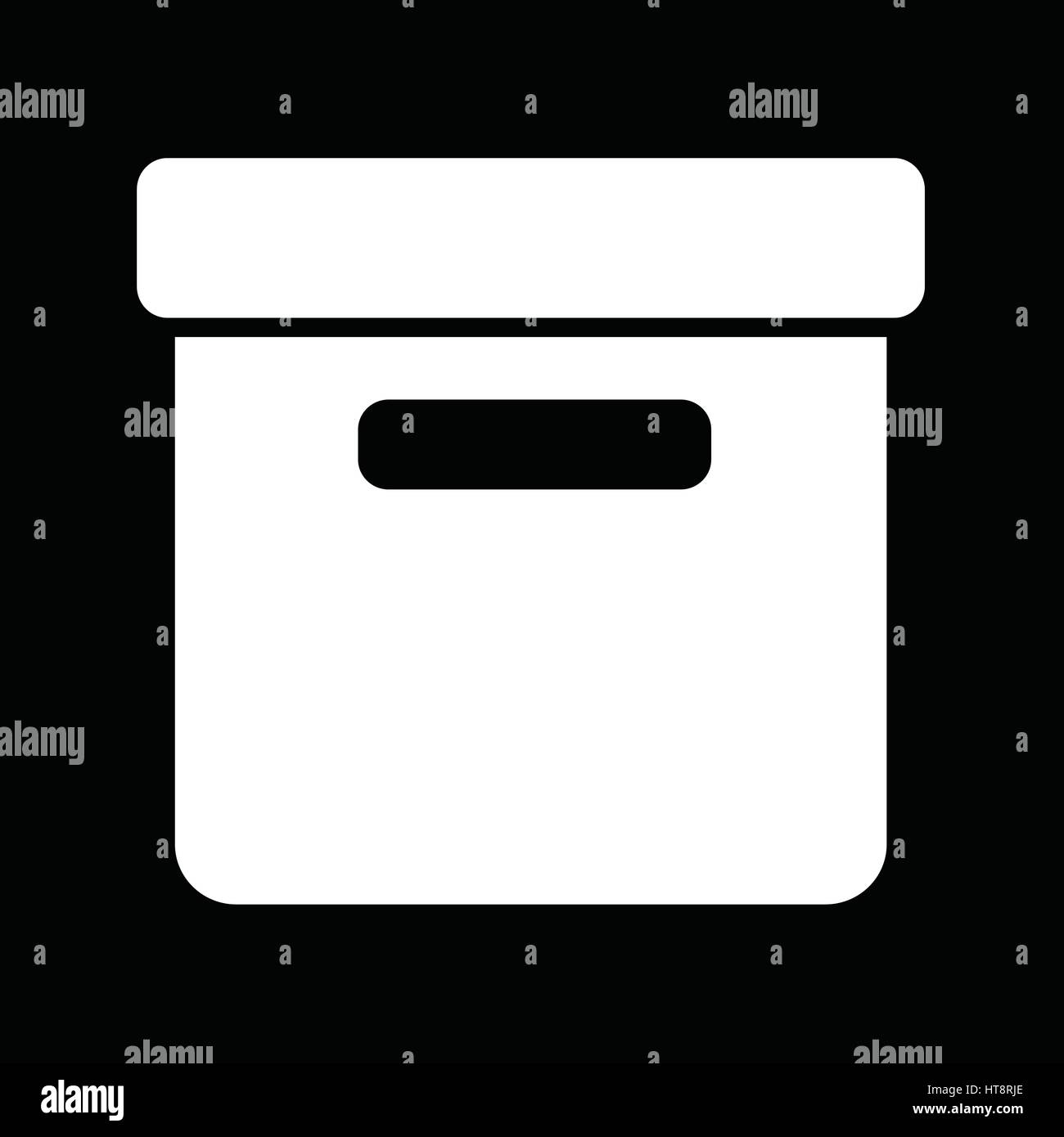 Office File Box icon illustration design Stock Vector Image & Art - Alamy